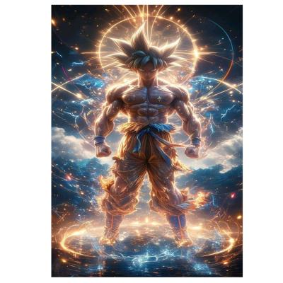 China Zeichentrickfilm 3D-Poster Lentikulärer Flip-Effekt Anime-Thema 75 LPI Lentikuläres Drucken Dekoration Malerei zu verkaufen