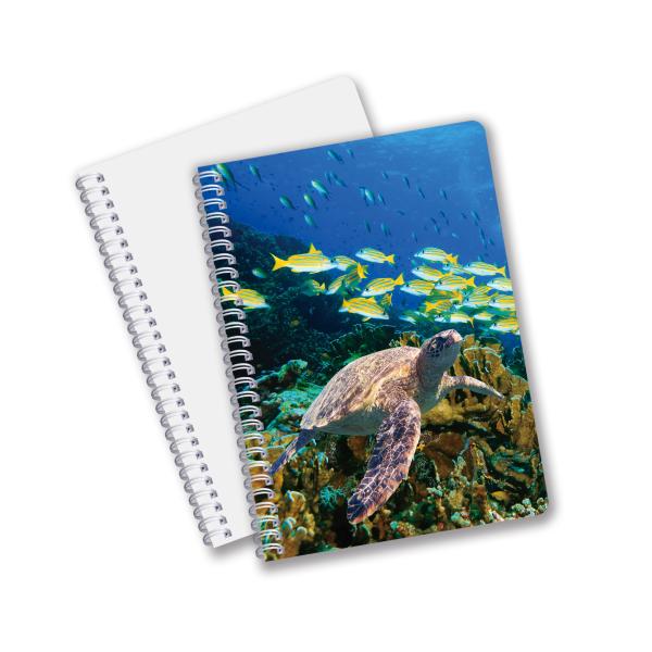 Good Quality Personalized 3D lenticular PET material Promotion Gift Spiral 3D Printing Notebook