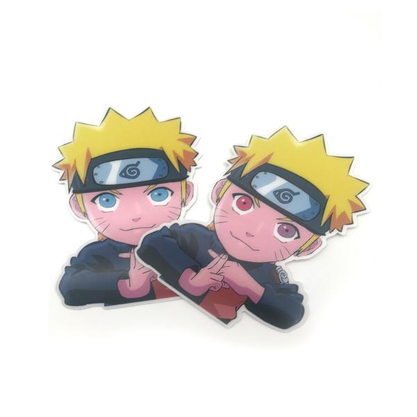 Quality Hologram 3d Lenticular Wall Car Sticker Custom Cute 3d Anime Motion Stickers for sale