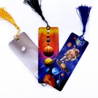 Quality Customized 3D Lenticular Bookmark Astronaut Galaxy bookmark For Attention for sale