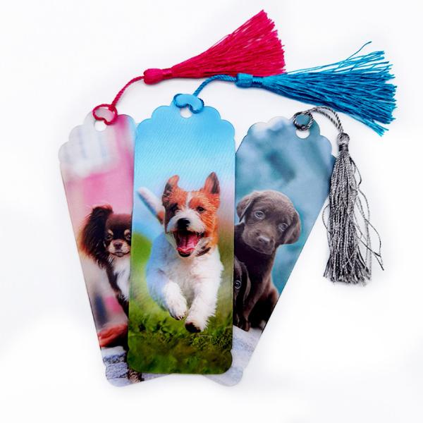 Quality Puppies And Kittens bookmark for reader 3D Lenticular Bookmark Promotions for sale