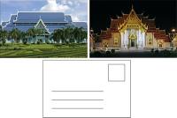 Quality Souvenir Gifts 3D Postcard Moving Cards For Landmark Buildings Landscape for sale