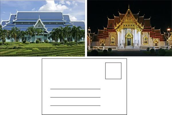 Quality Souvenir Gifts 3D Postcard Moving Cards For Landmark Buildings Landscape for sale