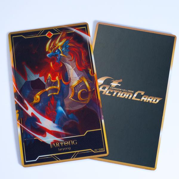 Quality Full Color Printing PET Custom Lenticular Card 3D Lenticular Printing Card for sale
