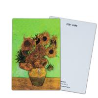 Quality Van Gogh's Sunflowers 3D Lenticular Postcards For Museum Art Gallery for sale