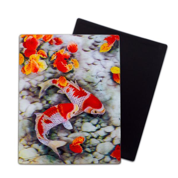 Quality 3D Magnets Sealifes Dolphin Shark Turtle Lenticular Printing Card For Gifts for sale