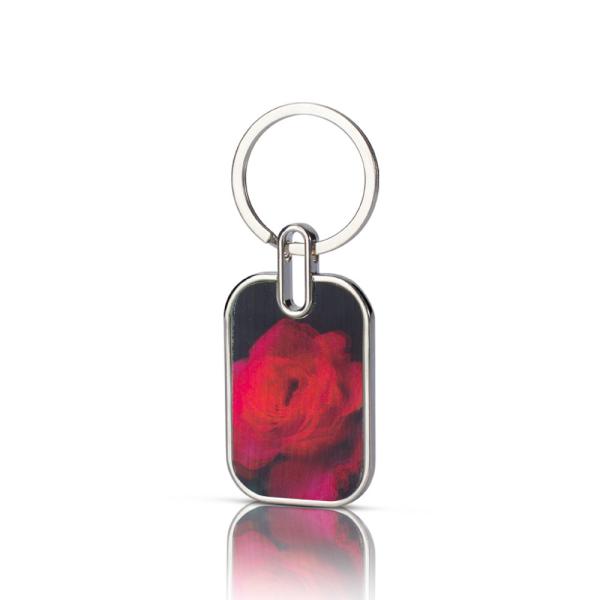 Quality Wholesale Custom Printing Key Chain Cut Clear Double Sided Acrylic Board Key for sale