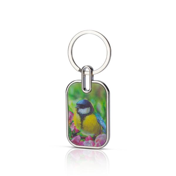 Quality Wholesale Custom Printing Key Chain Cut Clear Double Sided Acrylic Board Key for sale