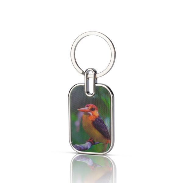 Quality Custom Printed Epoxy Charms Clear Acrylic Transparent Holographic Keycharm for sale