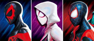 Quality 3D Japan Flip lenticular Anime Posters Super Hero Artwork Home Decor Wall for sale