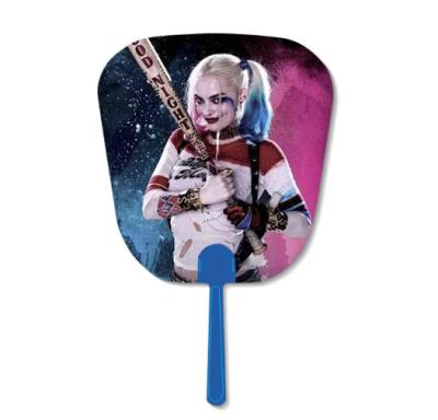 China Custom 3d Lenticular Pp Manual Plastic Hand Held Fan Flip 3d Hand Fan for sale