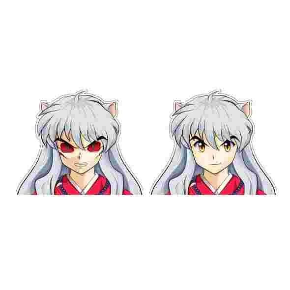 Quality Waterproof Anime Sticker Changing Flips Decals Iguro Obanai Demon Slayer 3D for sale