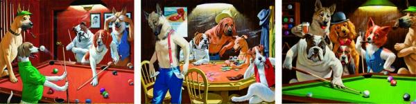 Quality Landscape Animal 3D Custom Lenticular Printing Picture 3 Imaged Flip Poster For for sale