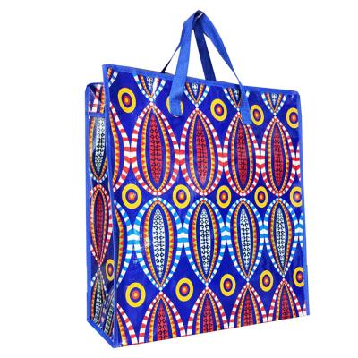 Китай настраиваемые многоразовые тканевые торты с резьбой для покупок складной пакет продается