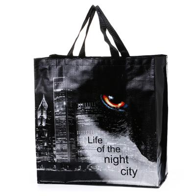 China Reusable Folding Polypropylene Pp Non Woven Shopping Bag Laminated for sale