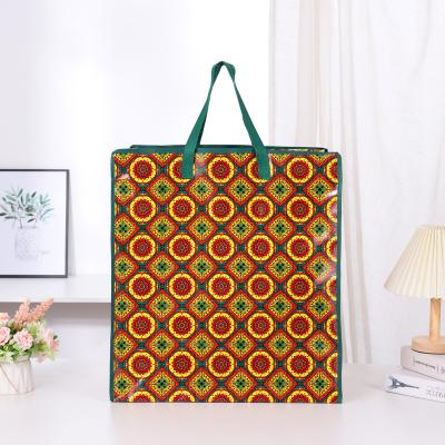 Китай 135 грамм ПП тканеная сумка для покупок с 2 пластиковыми замками для долговечности продается