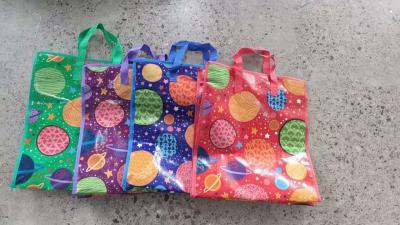 China Saco de compras de plástico personalizado com fecho de fecho ou fecho rápido à venda