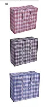 China Waterproof PP Check Bag with Zipper Closure and Adjustable Strap for sale