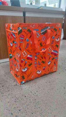 Китай Пользовательские сумки для покупок из полипропиленовой ткани с экологичной печатью продается