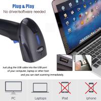 China CCD Products Barcode Scanner YHD-1100C 1D Handheld Barcode Reader for sale