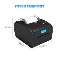 China 80MM Thermal Barcode Printer Bluetooth Thermal Sticker Label Printer 160mm/Sec for sale