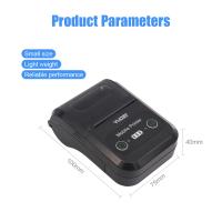China Wireless USB Portable Bluetooth Receipt Printer Mobile POS Printer Small Size for sale
