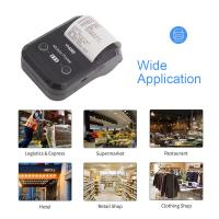 China Wireless USB Portable Bluetooth Receipt Printer Mobile POS Printer Small Size for sale