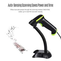 China 1D Laser Barcode Reader Handheld Wired Barcode Scanner With Stand YHD-5700G for sale