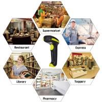 China Handheld Laser 2D Barcode Scanner USB Wired Resolution 4mil YHD-5700D for sale