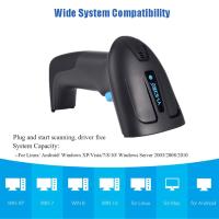 China USB Handheld QR Code Scanner CMOS 2D Wired Barcode Scanner YHD-6200D for sale