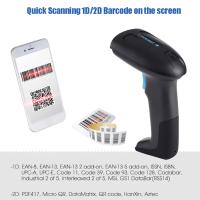 China 2.4G Wired Bluetooth Barcode Scanner Ergonomic design 2D Handheld Scanner for sale