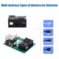 China 2D 1D Qr Code Barcode Scanner Module Scan Engine Support Linux Android Windows for sale