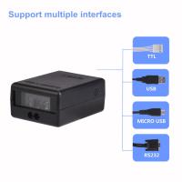 China 2D QR Scan Engine Barcode Reader Module For Gate Machine Tickets Checking for sale