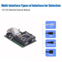 China Mini 1D CCD Bar Code Scanner Module Fixed Mount Reader Engine for sale