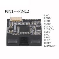 China Mini 1D CCD Bar Code Scanner Module Fixed Mount Reader Engine for sale