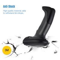 China 1D 2D High Resolution Barcode Scanner Wireless For Stores Supermarket for sale