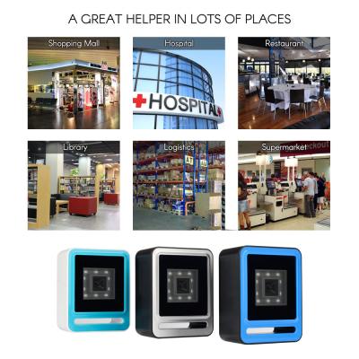 China 2D Desktop Omnidirectional Laser Scanner COMS USB Bar Code Reader YHD-9200D for sale