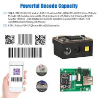 China Embedded Mini Barcode Scanner TTL RS232 USB Fixed Mount Barcode Reader for sale