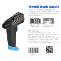 China Wireless 1D 2D Barcode Scanner 433Mhz QR Code Scanner Machine For Supermarket for sale