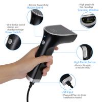 China 2D Wired Handheld Barcode Scanner 500 Scans/Second QR Code Reader For Supermarket for sale