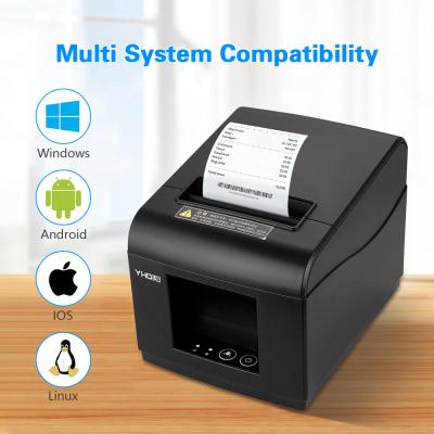 Cina Desktop Receipt 80 Mm Thermal Printer For Pos System Printing YHD-80E in vendita