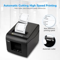 China Highly Reliable 80mm Receipt Printer Usb / Lan / Rs232 / Bluetooth / Wifi Interface Machine for sale