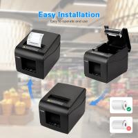 China Highly Reliable 80mm Receipt Printer Usb / Lan / Rs232 / Bluetooth / Wifi Interface Machine for sale
