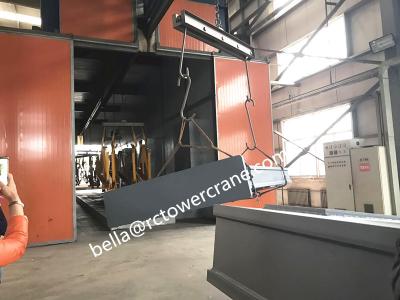 China Hot sales 6t load hammerhead tower crane with 1.6t tip load and 6t top load for sale