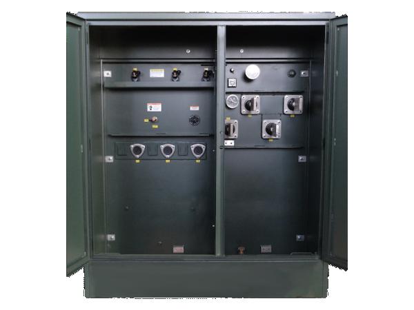 Quality 25kVA-250kVA Three Phase Padmount Transformer Copper Winding Pad Mounted Power for sale