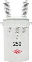 Quality 250 Kva Distribution Transformer Pole Mounted CSP Completely Self Protected for sale