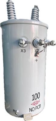 China Power Pole Mounted Single Phase Transformer 100kV 220V 380V 440V 480V for sale