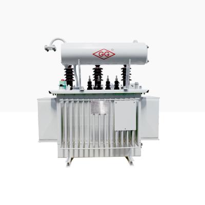 China 100kVA 20kV Input Oil Immersed Distribution Transformer with ONAN Cooling for Industrial Power Supply for sale