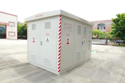 China IEC 60076 Standard 10kV Rated Voltage 0.4kV Output Voltage Prefabricated Substation for Hotels and Schools for sale