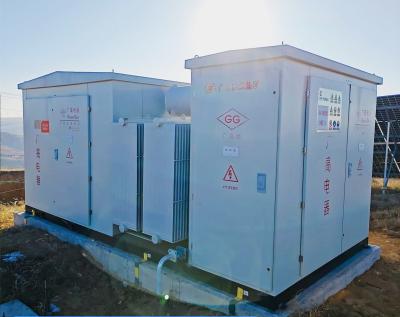 China IEC Standard 10kV Rated Voltage 0.4kV Output Voltage Prefabricated Substation for Residential Communities for sale